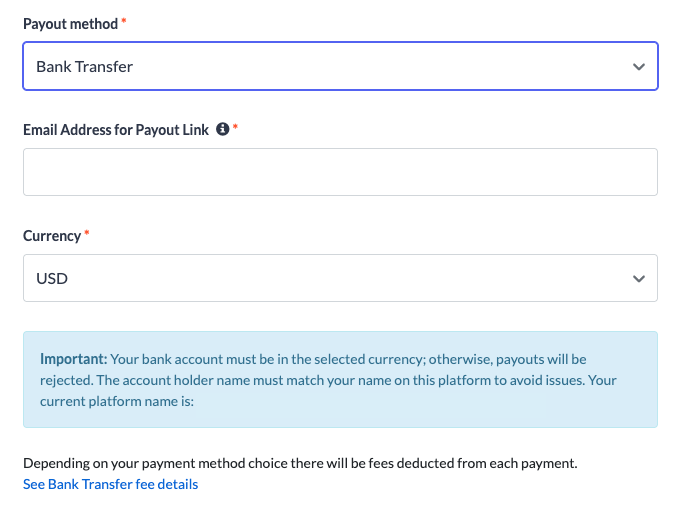 New Payment Method: Wise – Tester Work Support Centre